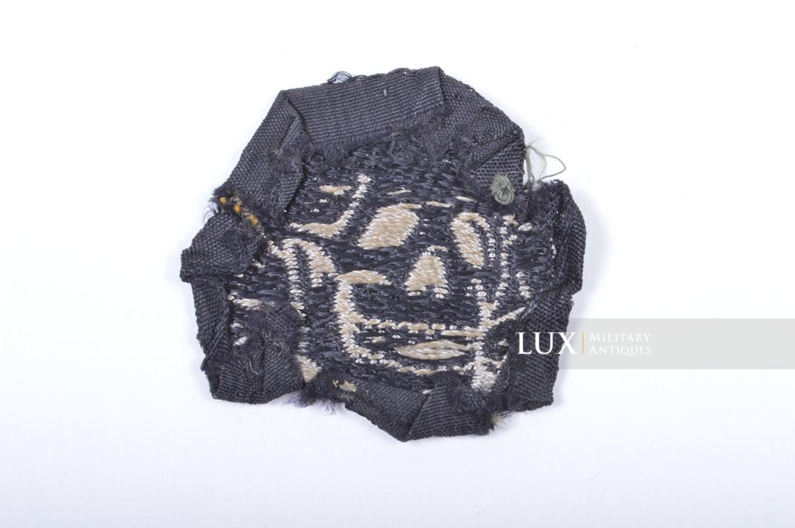 Waffen-SS Bevo cap eagle and skull