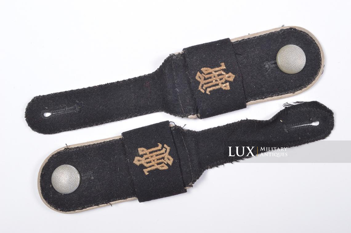Waffen-SS « LAH » infantry shoulder boards with cyphers « Veteran ...