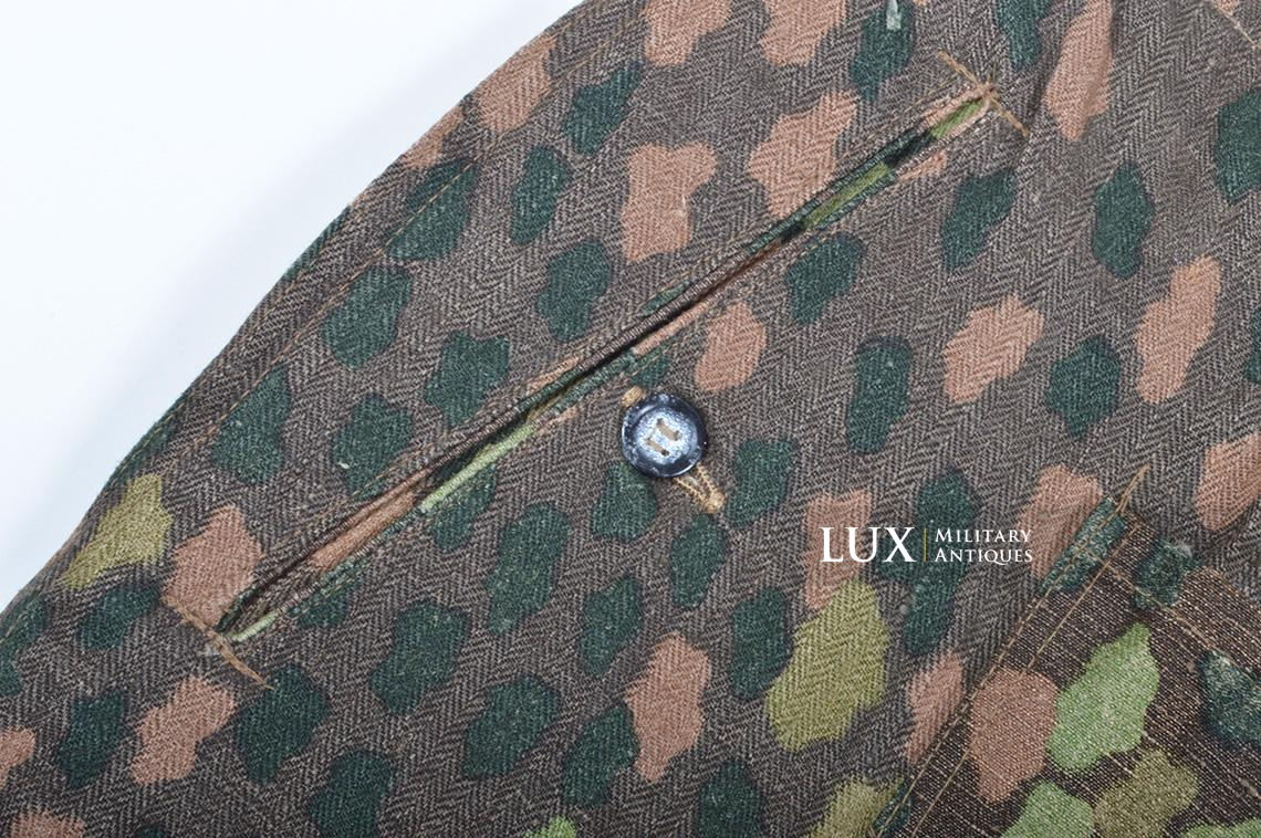 Unissued Waffen-SS M44 « dot pattern » camouflage uniform