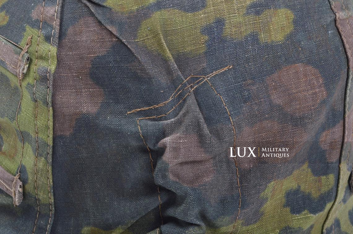 Second pattern Waffen-SS oak-leaf camouflage helmet cover