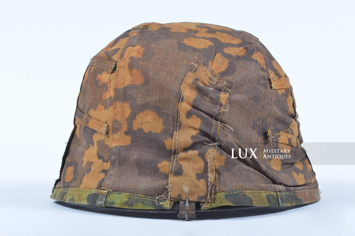 Second pattern Waffen-SS oak-leaf camouflage helmet cover