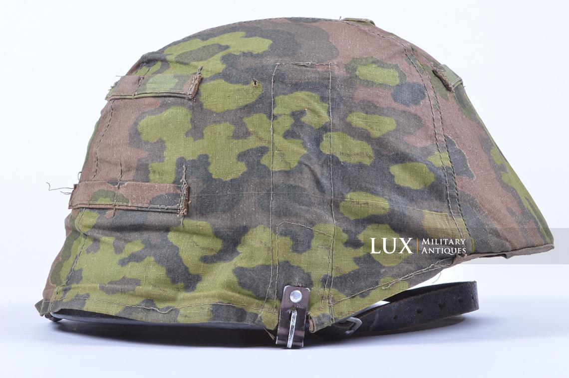 Second pattern Waffen-SS oak-leaf camouflage helmet cover