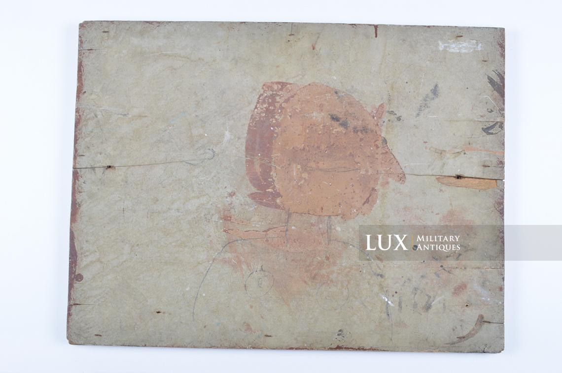 German « Pioniere » wooden sign - Lux Military Antiques