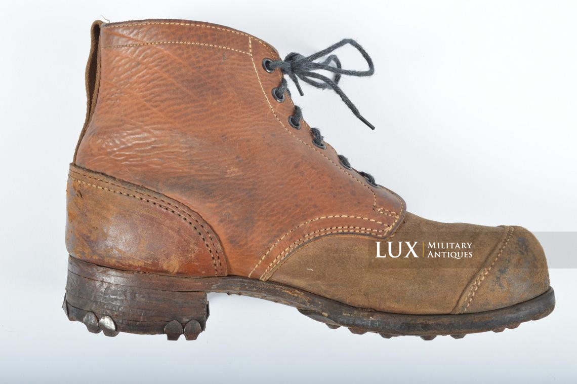 German M44 ankle combat boots - Lux Military Antiques