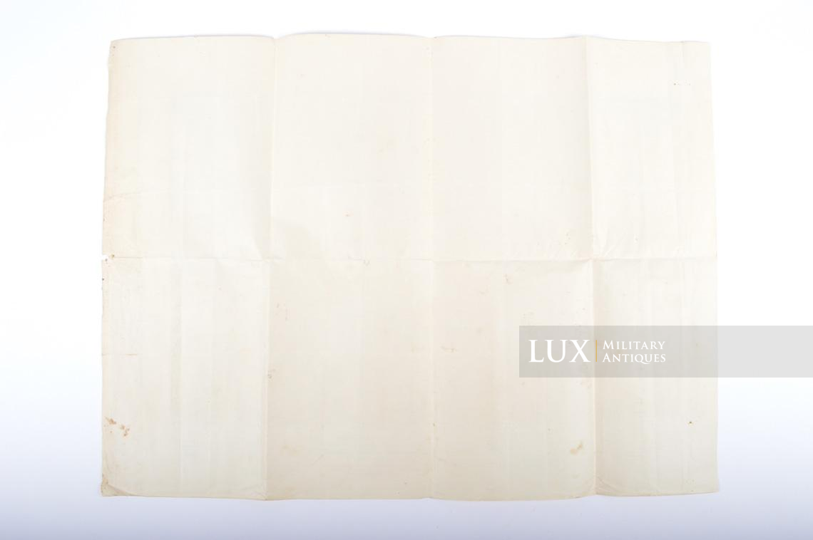 US Army D-DAY map, « ISIGNY », Normandy, 1943