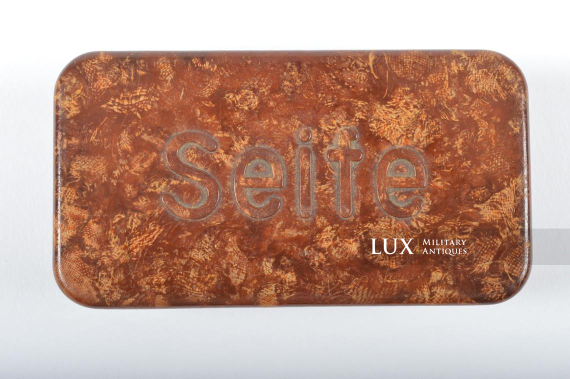 German Medic issued bakelite soap container, « Seife