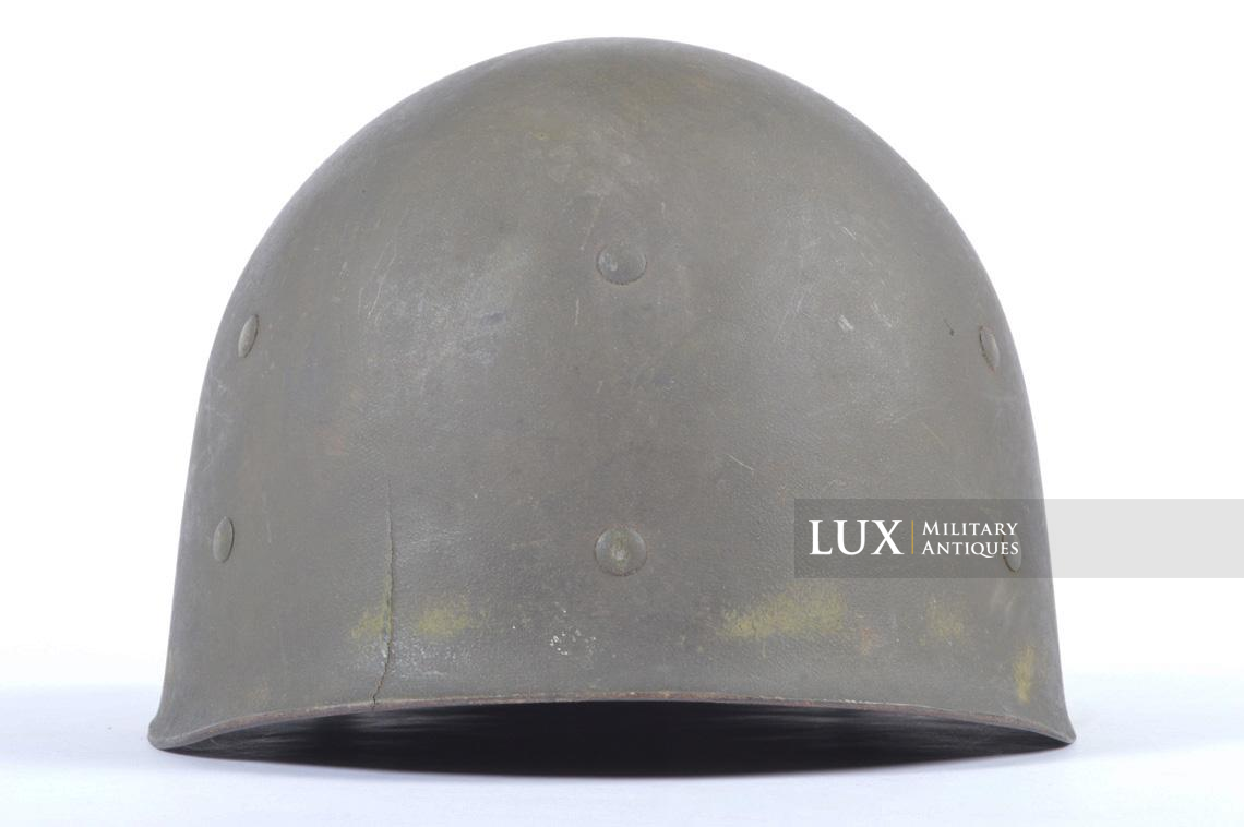 USM1 identified 4th Infantry Division fixed bale helmet, « IVY DIVISION