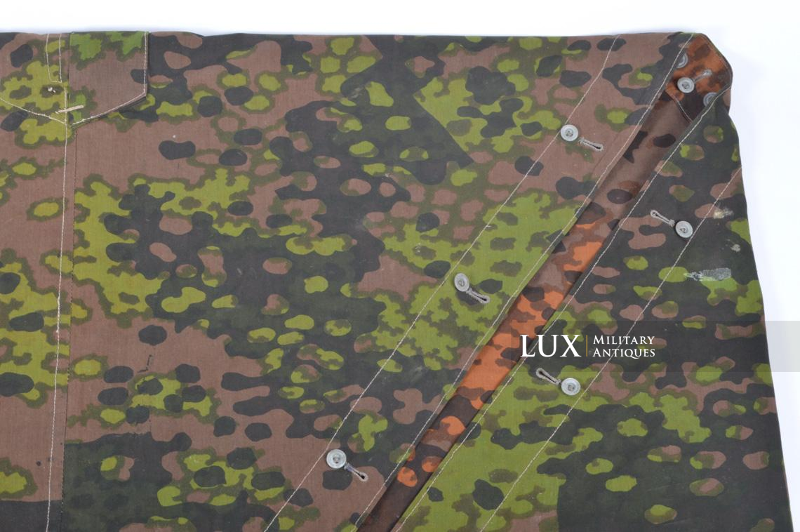 Waffen-SS camouflage shelter quarter/poncho, « plane tree 2 overprint