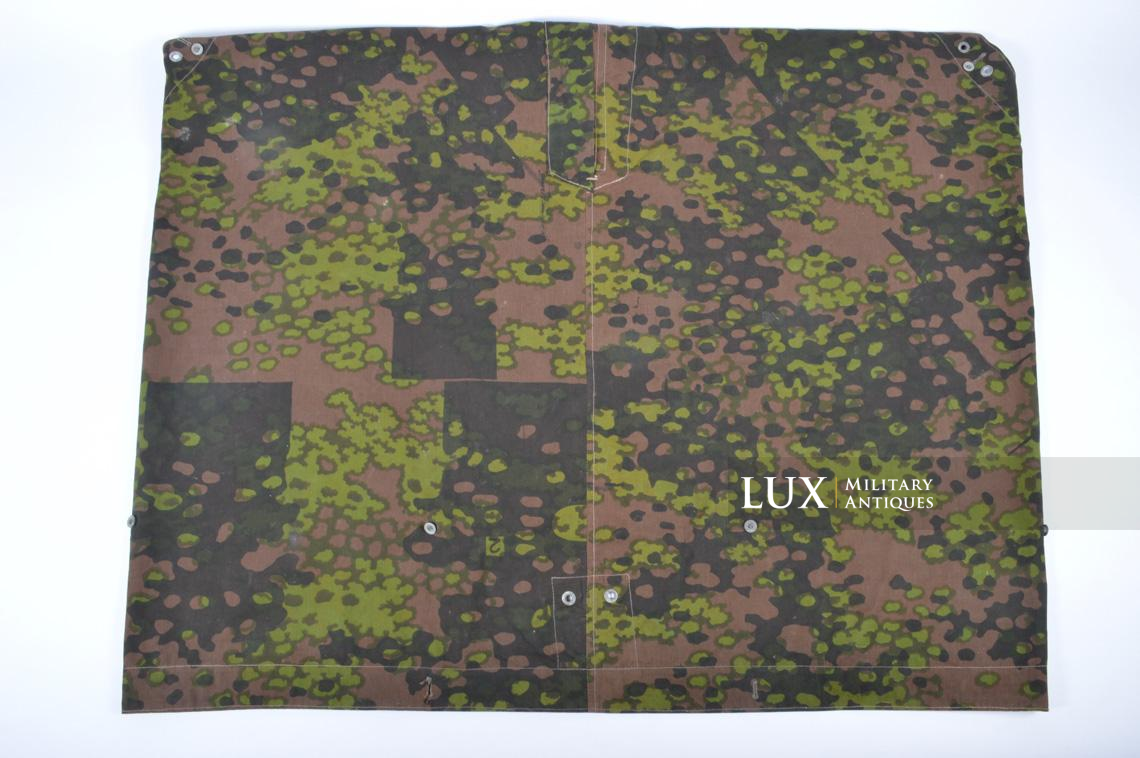 Waffen-SS camouflage shelter quarter/poncho, « plane tree 2 overprint