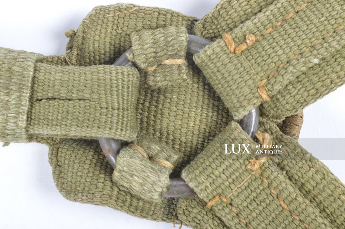 First pattern German tropical webbing Y-straps, « DAK