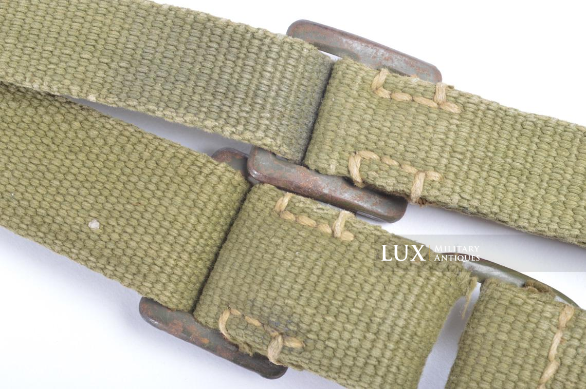 First pattern German tropical webbing Y-straps, « DAK