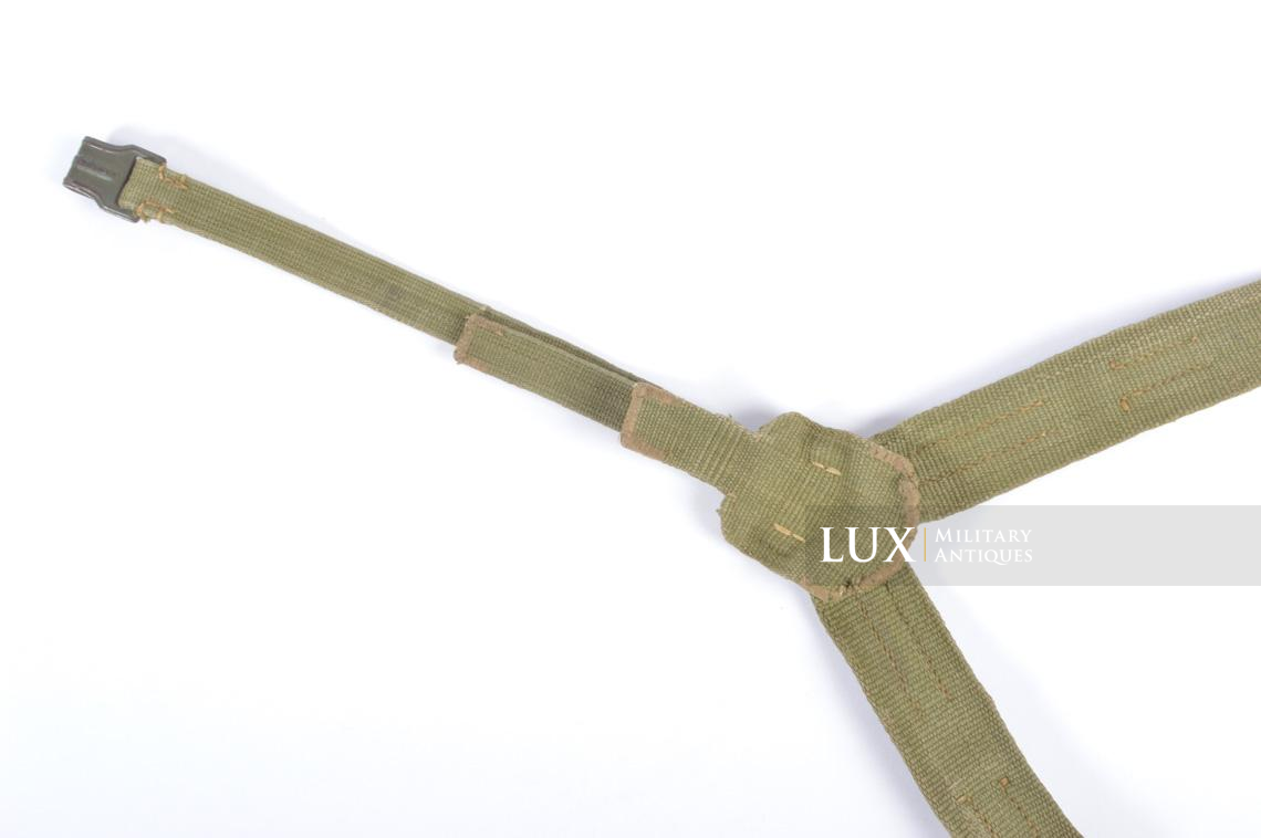 First pattern German tropical webbing Y-straps, « DAK