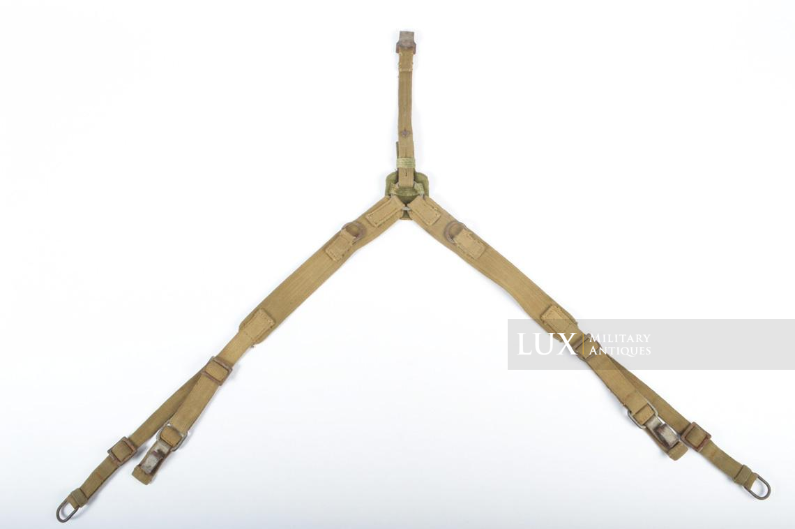 First pattern German tropical webbing Y-straps, « DAK