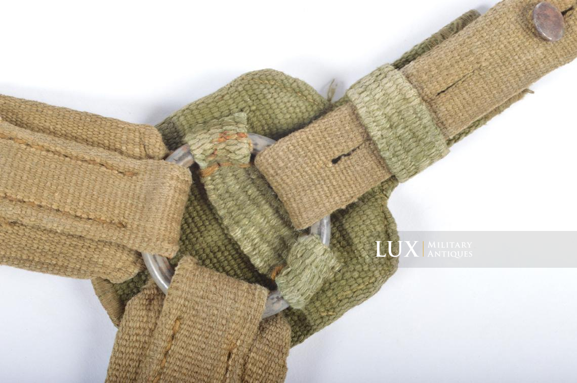 First pattern German tropical webbing Y-straps, « DAK