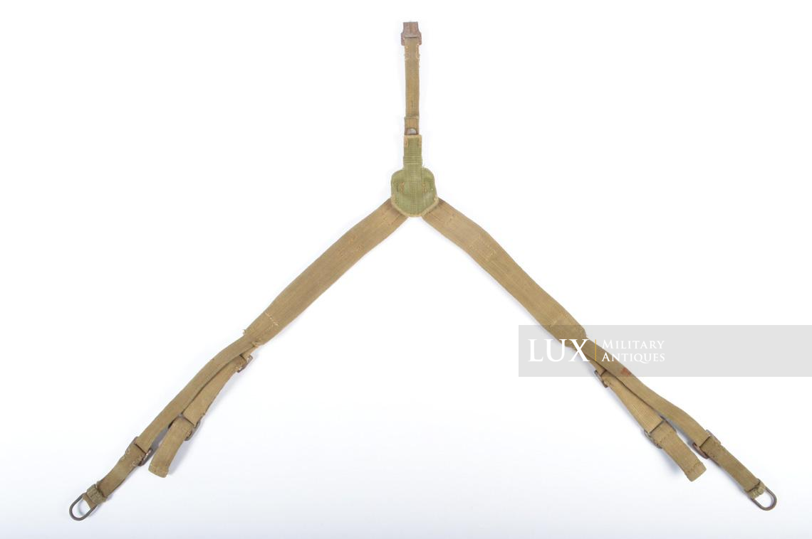 First pattern German tropical webbing Y-straps, « DAK