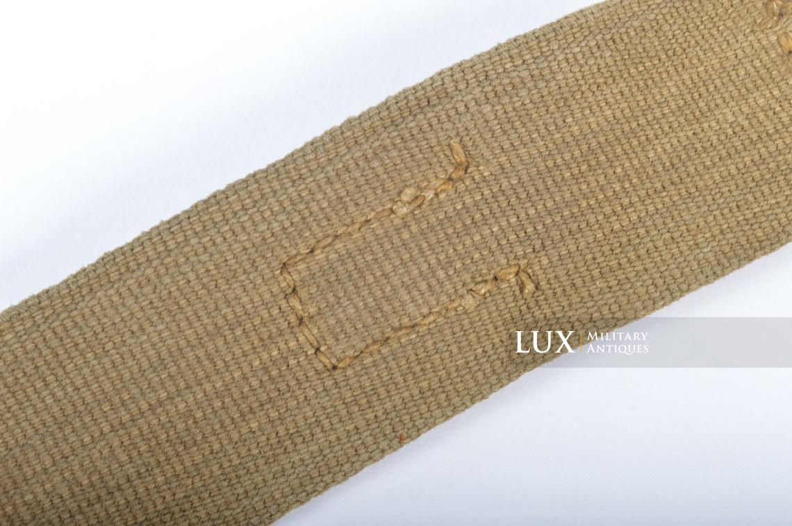 First pattern German tropical webbing Y-straps, « DAK