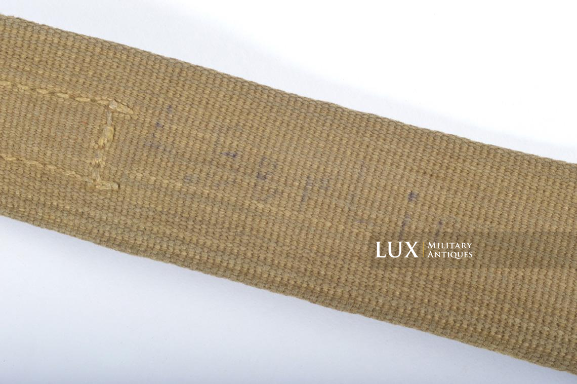 First pattern German tropical webbing Y-straps, « DAK