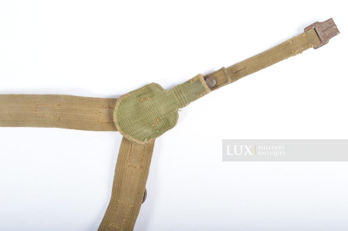 First pattern German tropical webbing Y-straps, « DAK