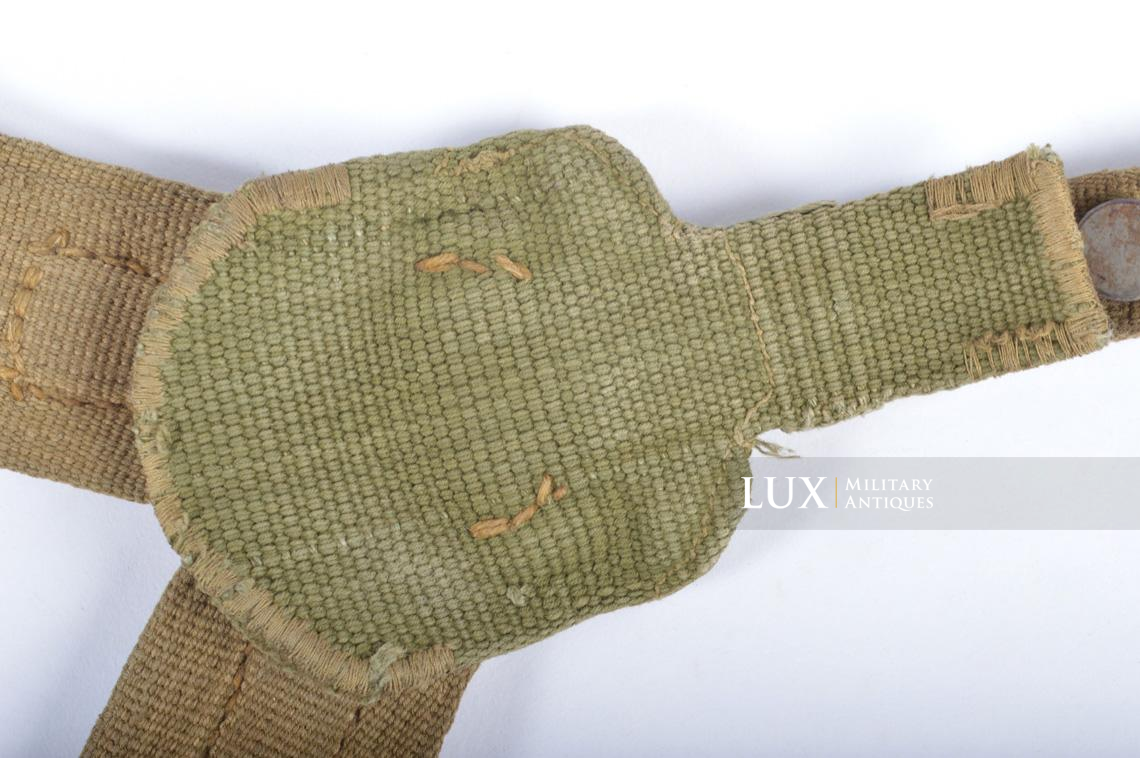 First pattern German tropical webbing Y-straps, « DAK