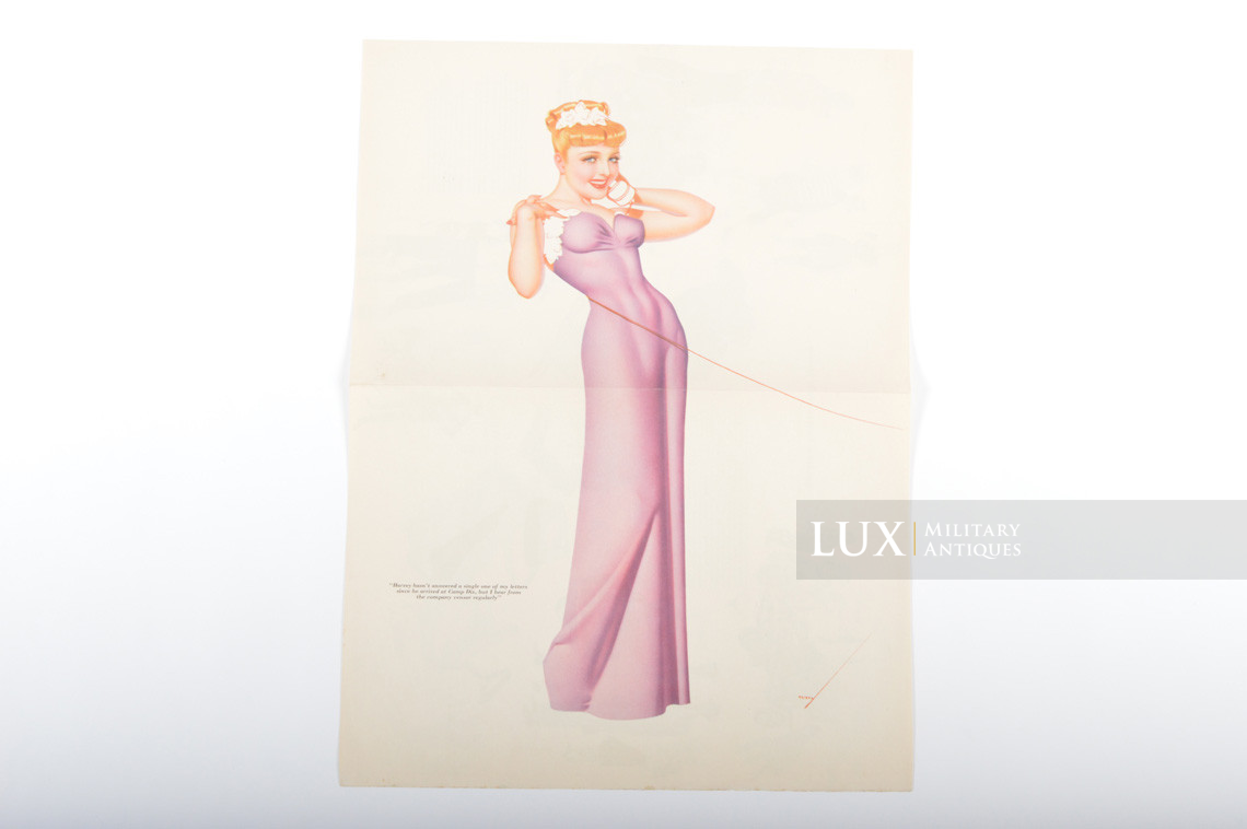 GI’s US Pin Up Varga 1944 Calendar