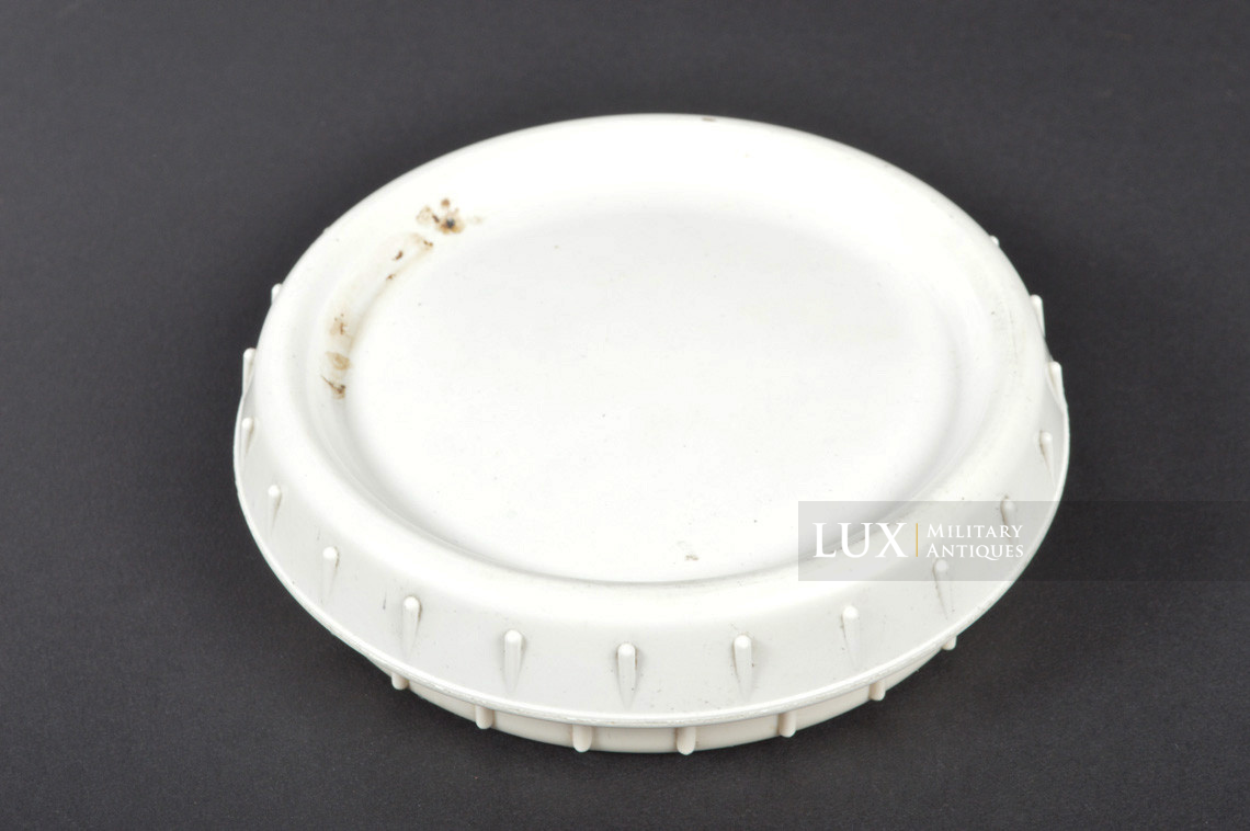 German white bakelite fat container - Lux Military Antiques