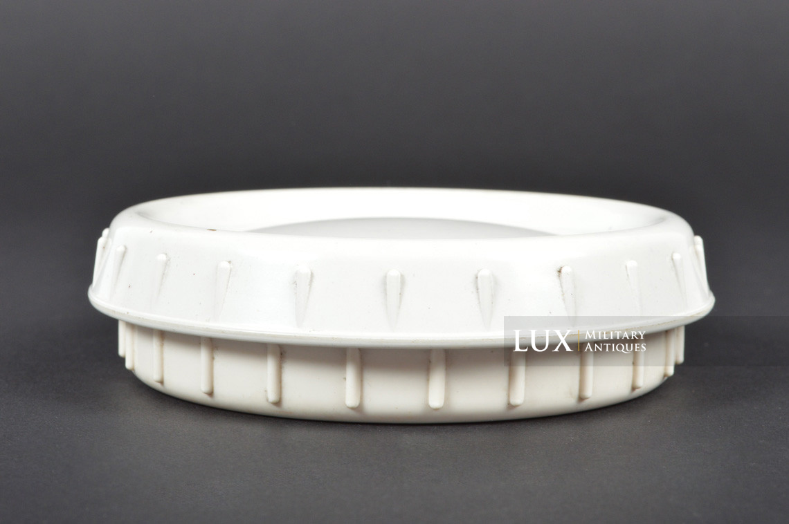 German white bakelite fat container - Lux Military Antiques