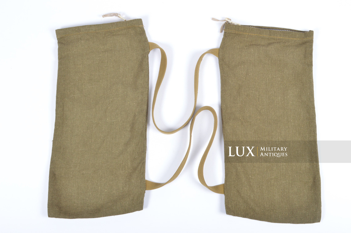 German paratrooper late war grenade bag set, « R.B.Nr.