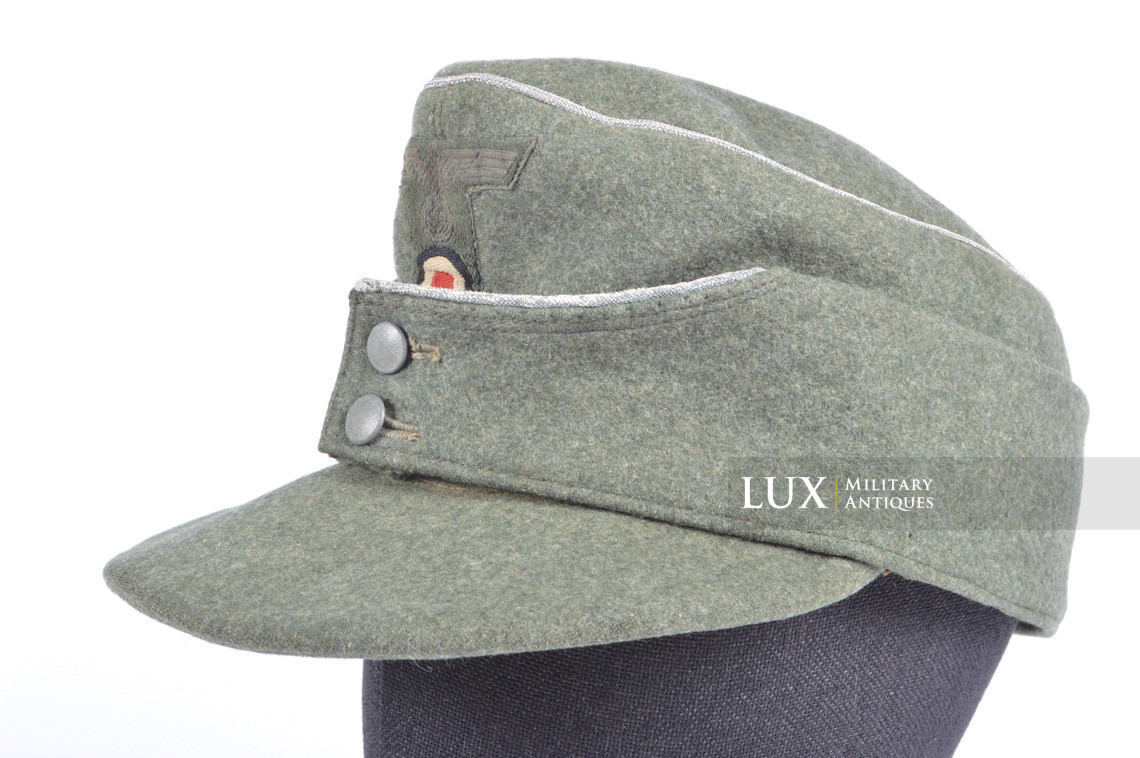 German Heer officers M43 field cap, « customized