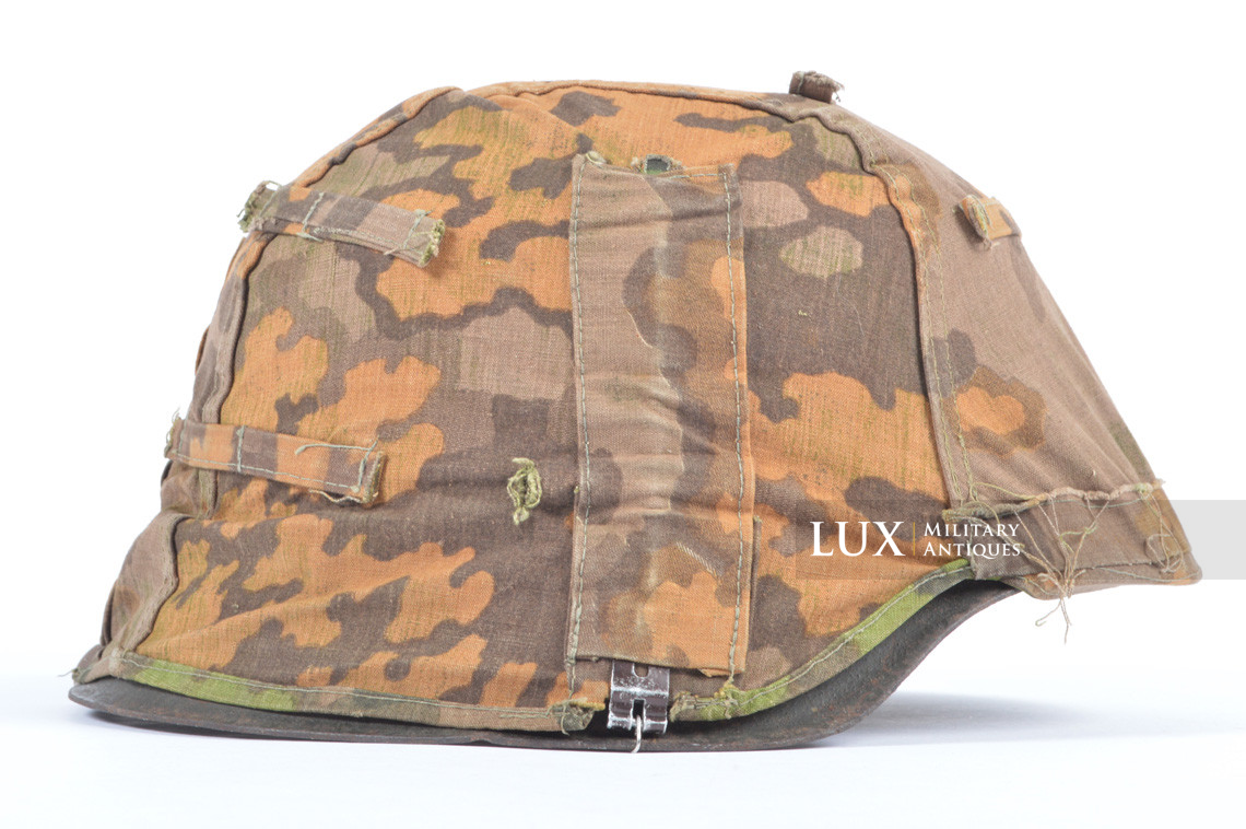 Second pattern Waffen-SS « Oak-Leaf A » camouflage helmet cover