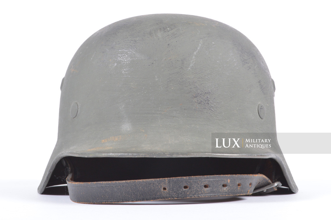 Unissued M35 Heer single decal German combat helmet, « ET66