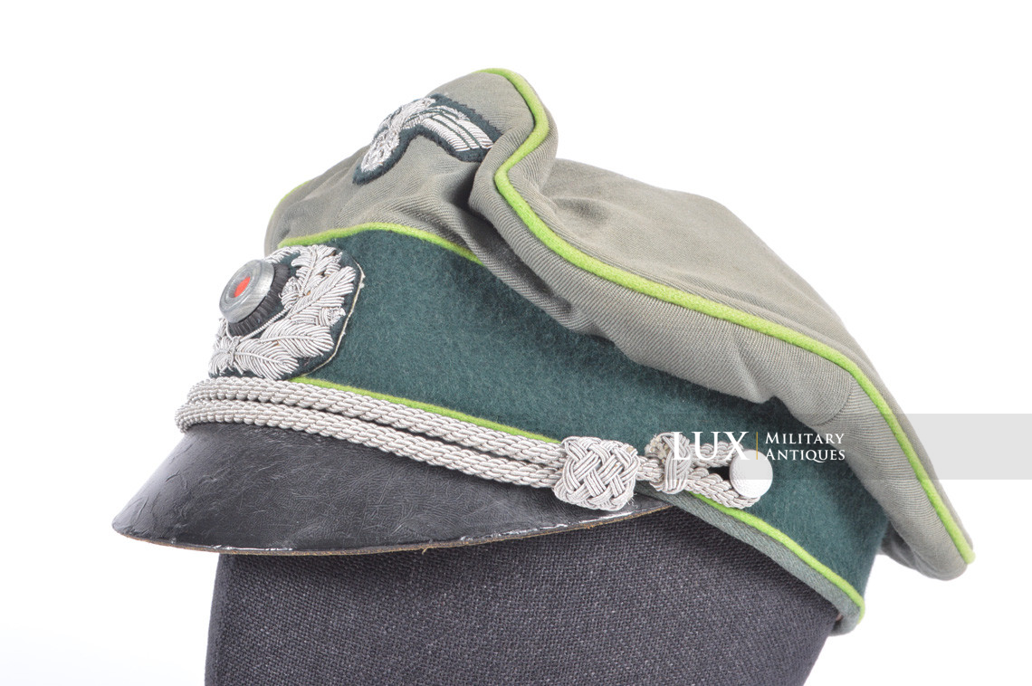 German Heer officer crusher cap, « Panzergrenadier