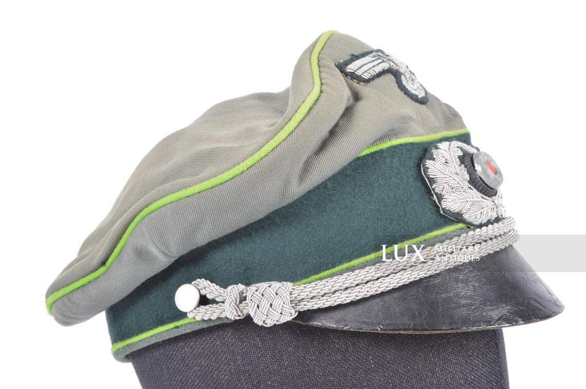 German Heer officer crusher cap, « Panzergrenadier