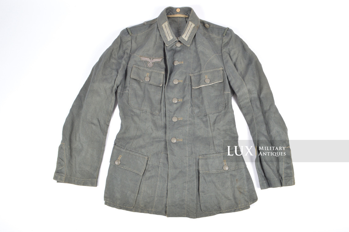 M43 Heer « HBT » EM's combat service tunic, « unique lining