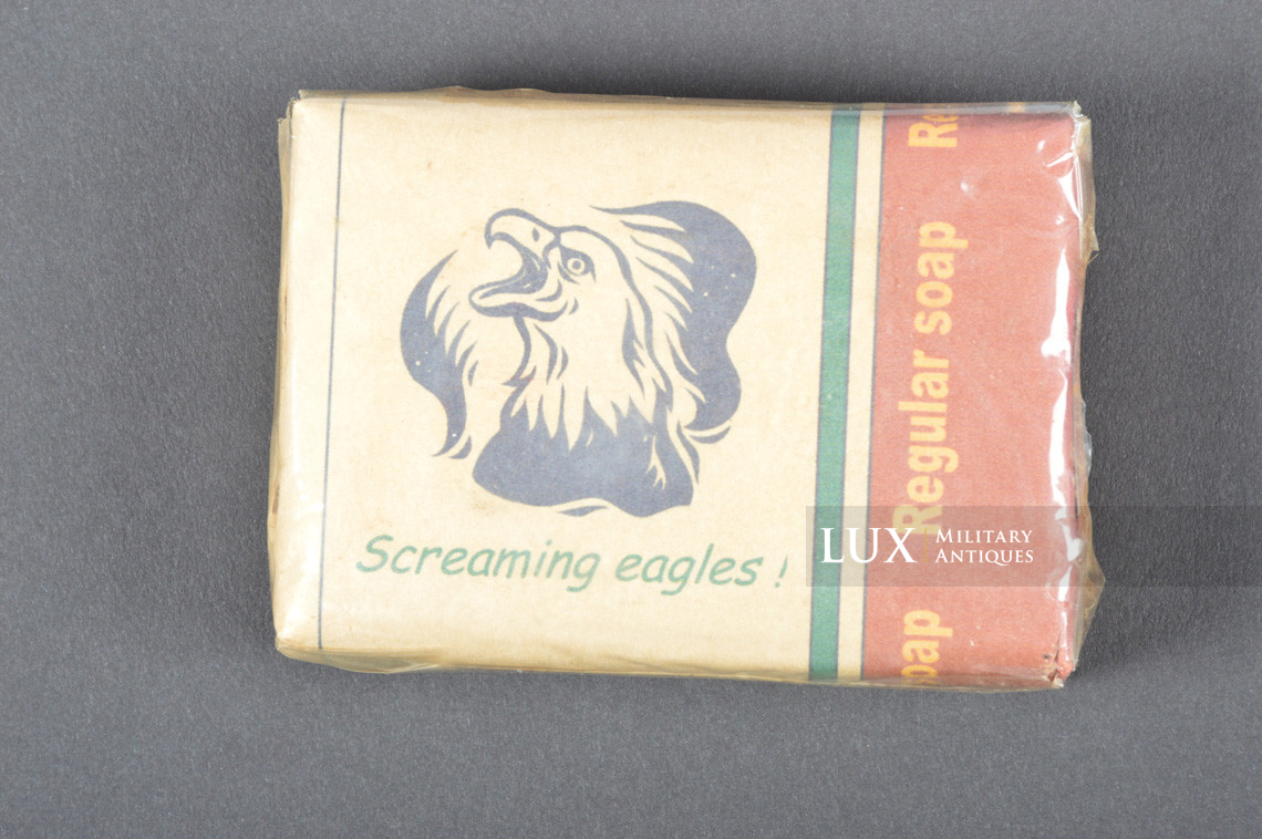 U.S. period issue soap, 101st Airborne Division, « Screaming Eagles!