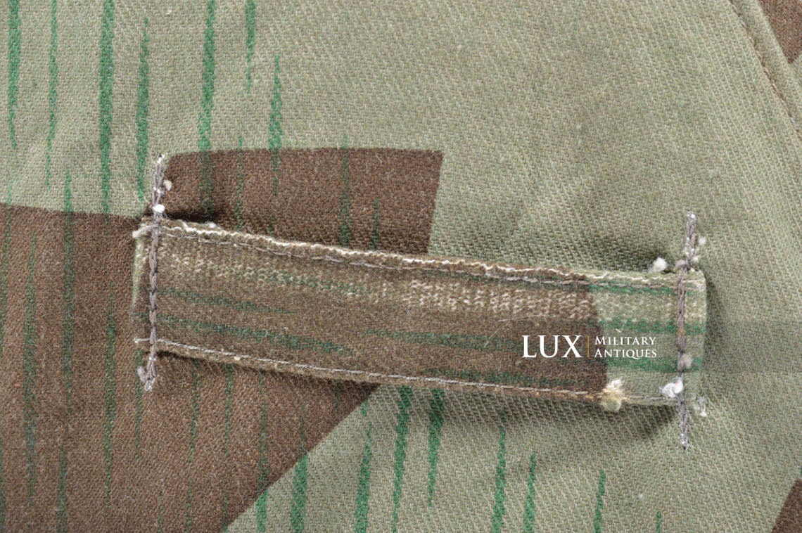 German army issued splinter camo helmet cover, « SS 03208