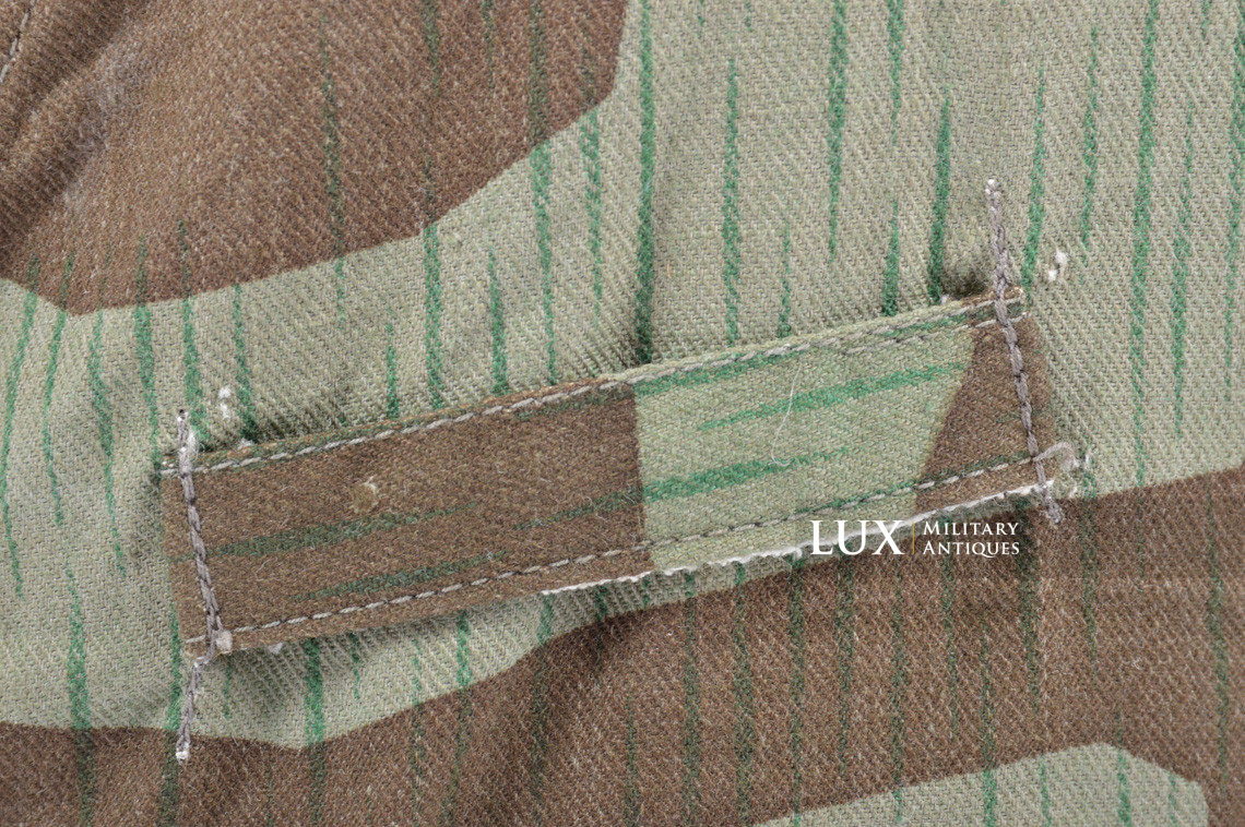 German army issued splinter camo helmet cover, « SS 03208