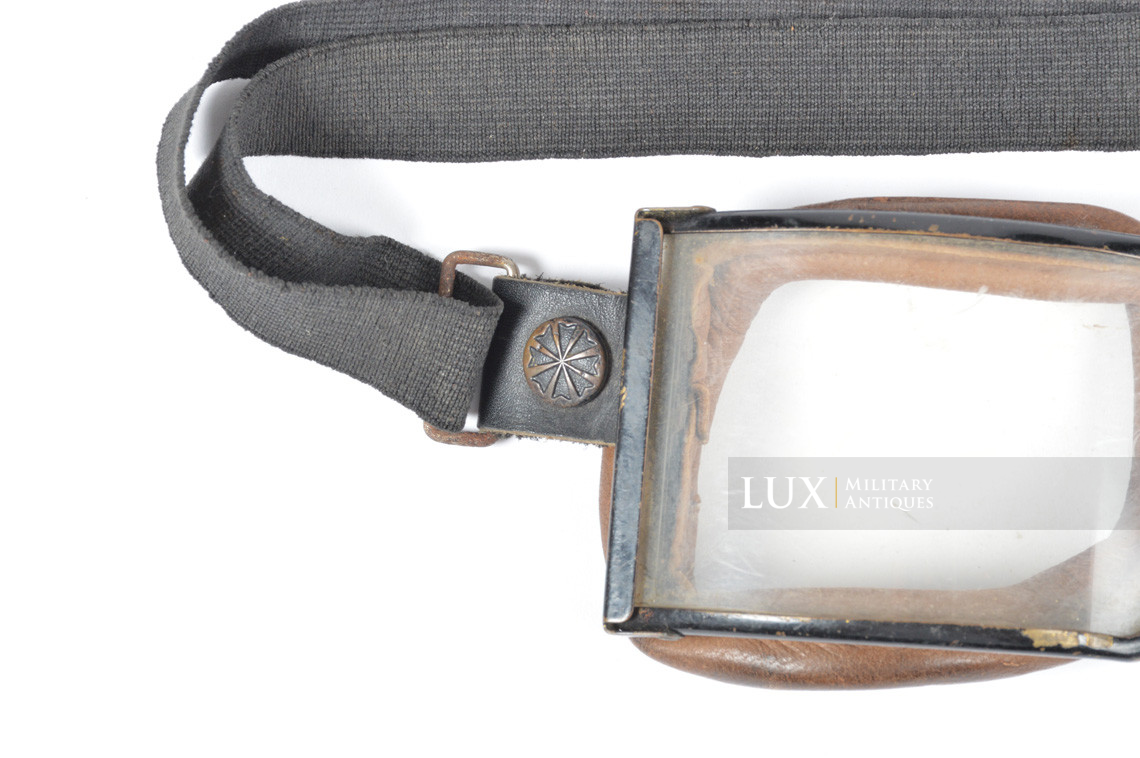 Early-war German motorcyclists / utility goggles, « KRADMELDER