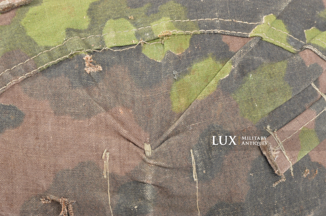 Second pattern Waffen-SS « Oak-Leaf A » camouflage helmet cover