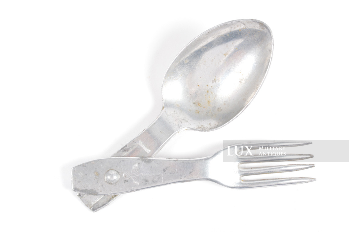 German field spoon/fork combo cutlery set, « ESM