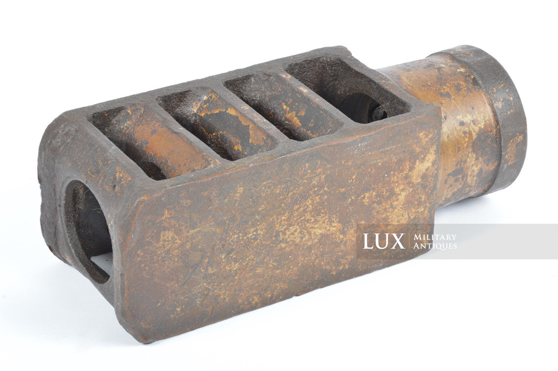 Rare WWII German 7.5 cm PAK 50 muzzle brake