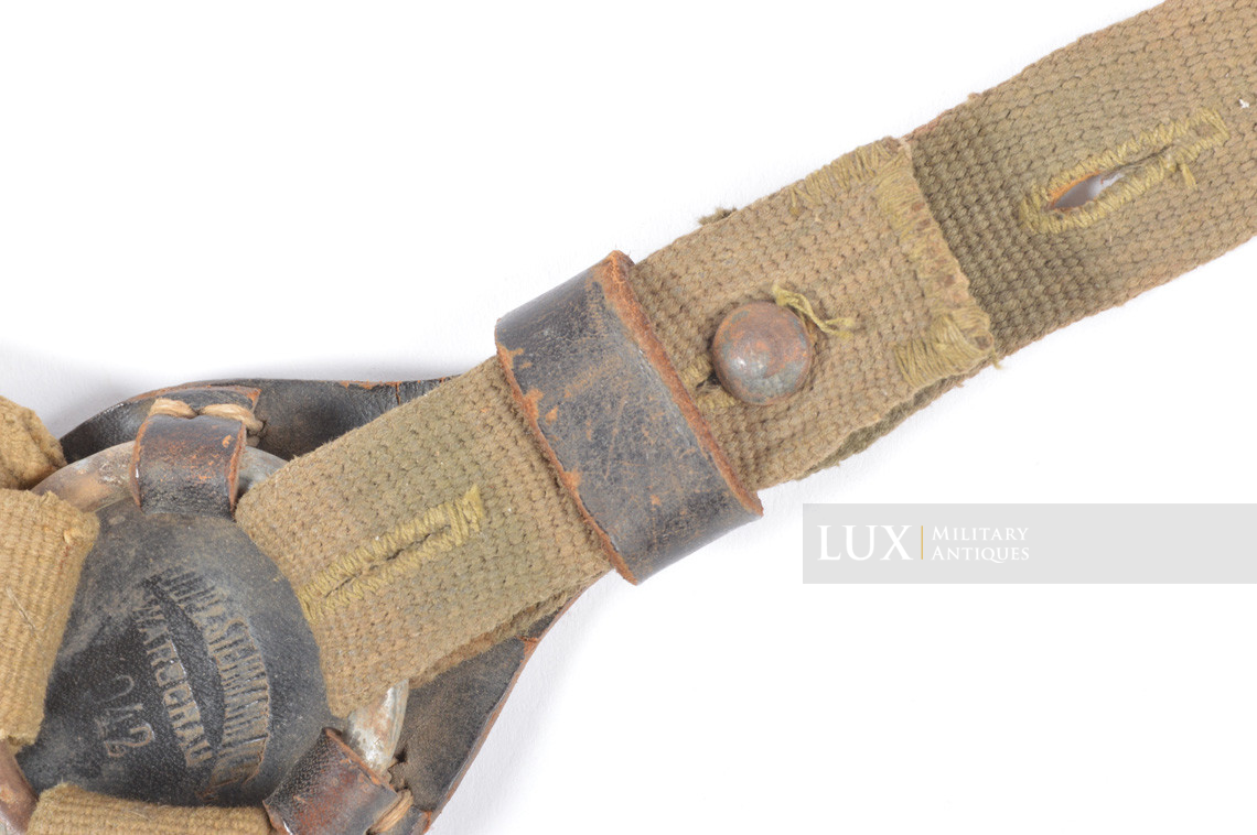 German tropical webbing Y-straps, « 1942