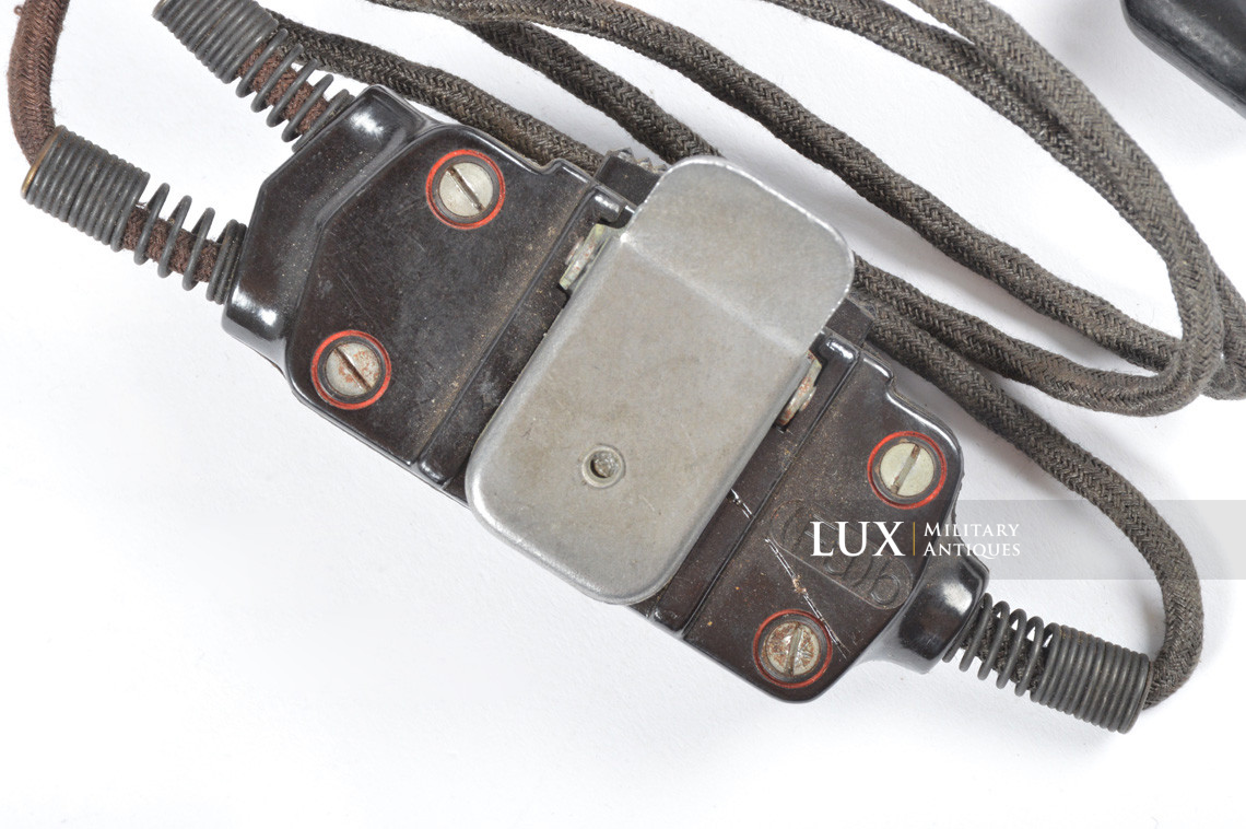 German throat microphone, « (Fu)b » - Lux Military Antiques