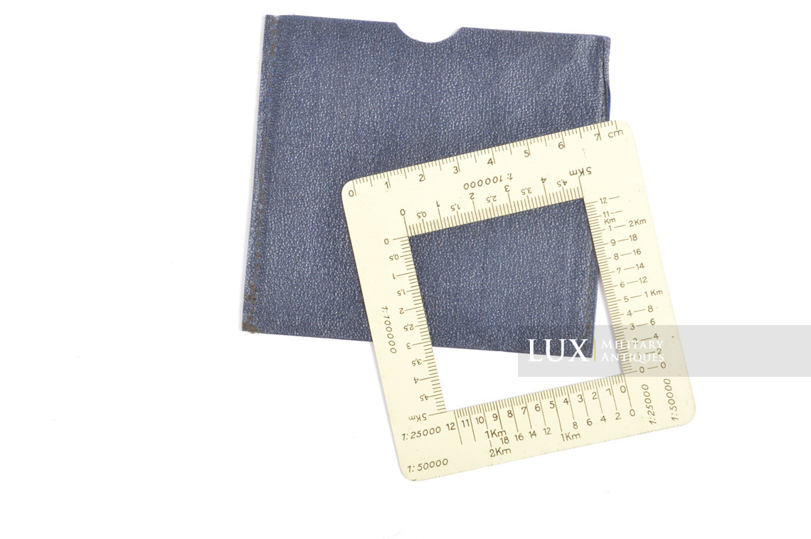 German map distance measuring instrument