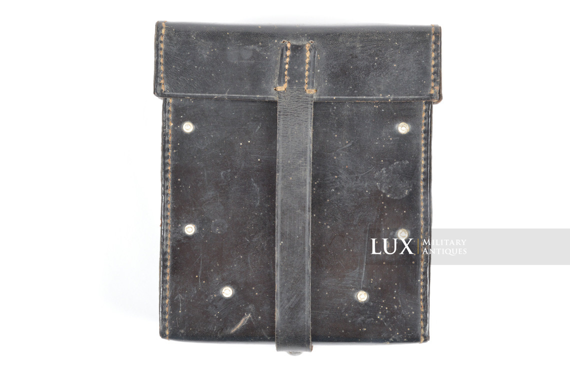MG34 gunner's belt pouch in black leather, « 1939