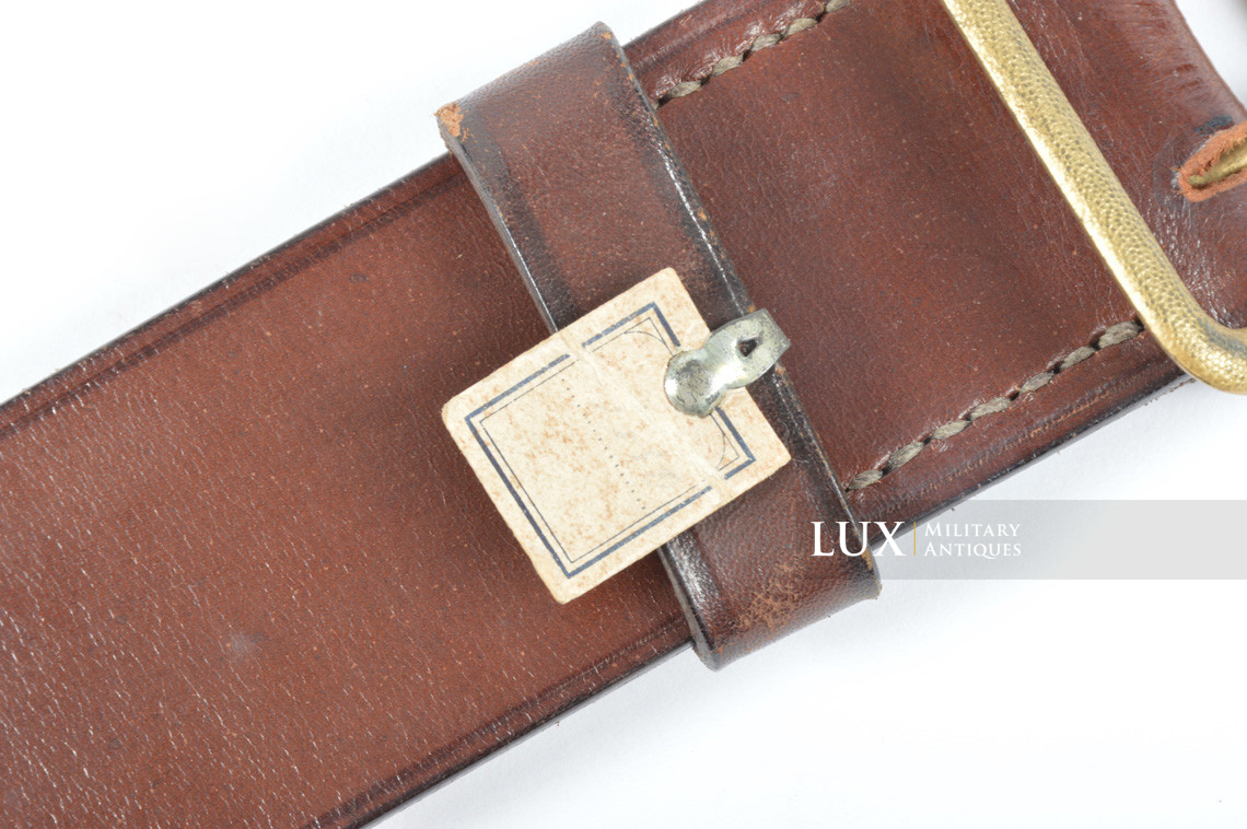 Unissued German officers belt, « Croupon / RZM