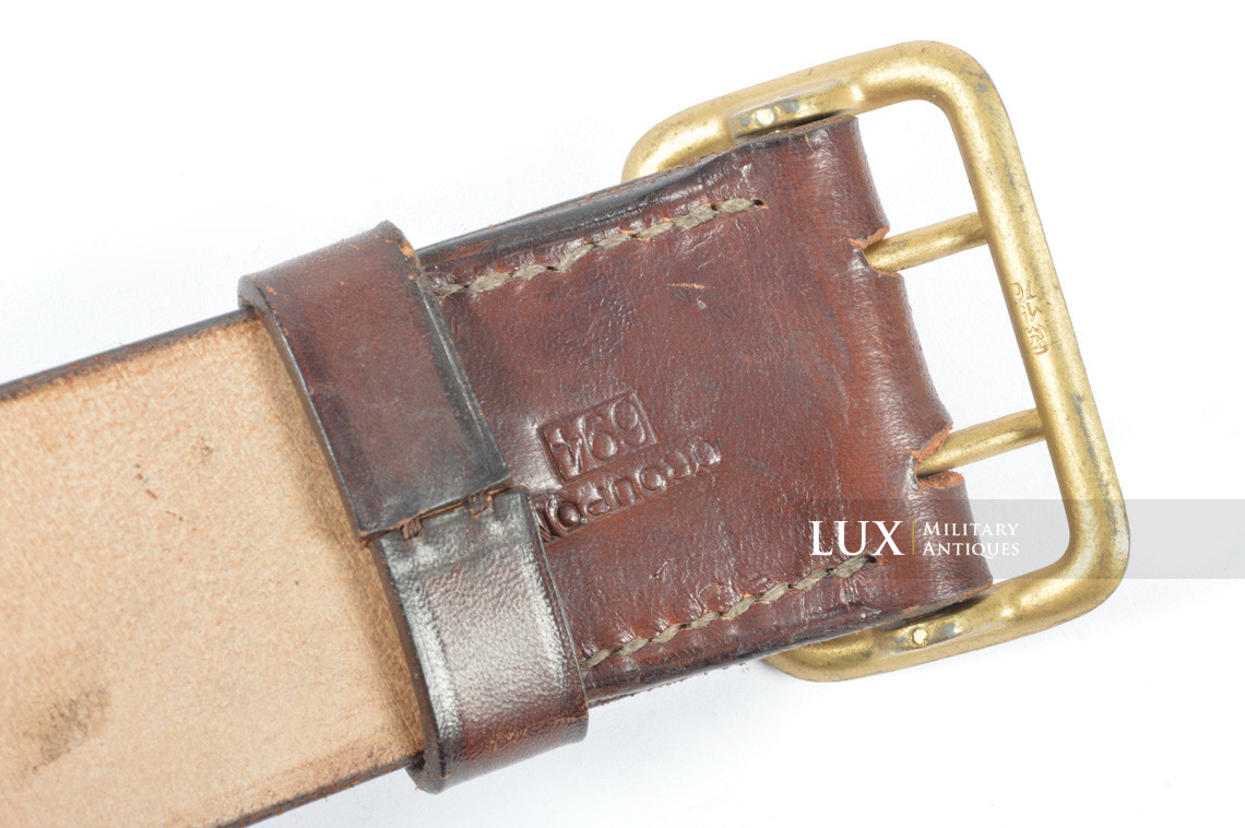Unissued German officers belt, « Croupon / RZM