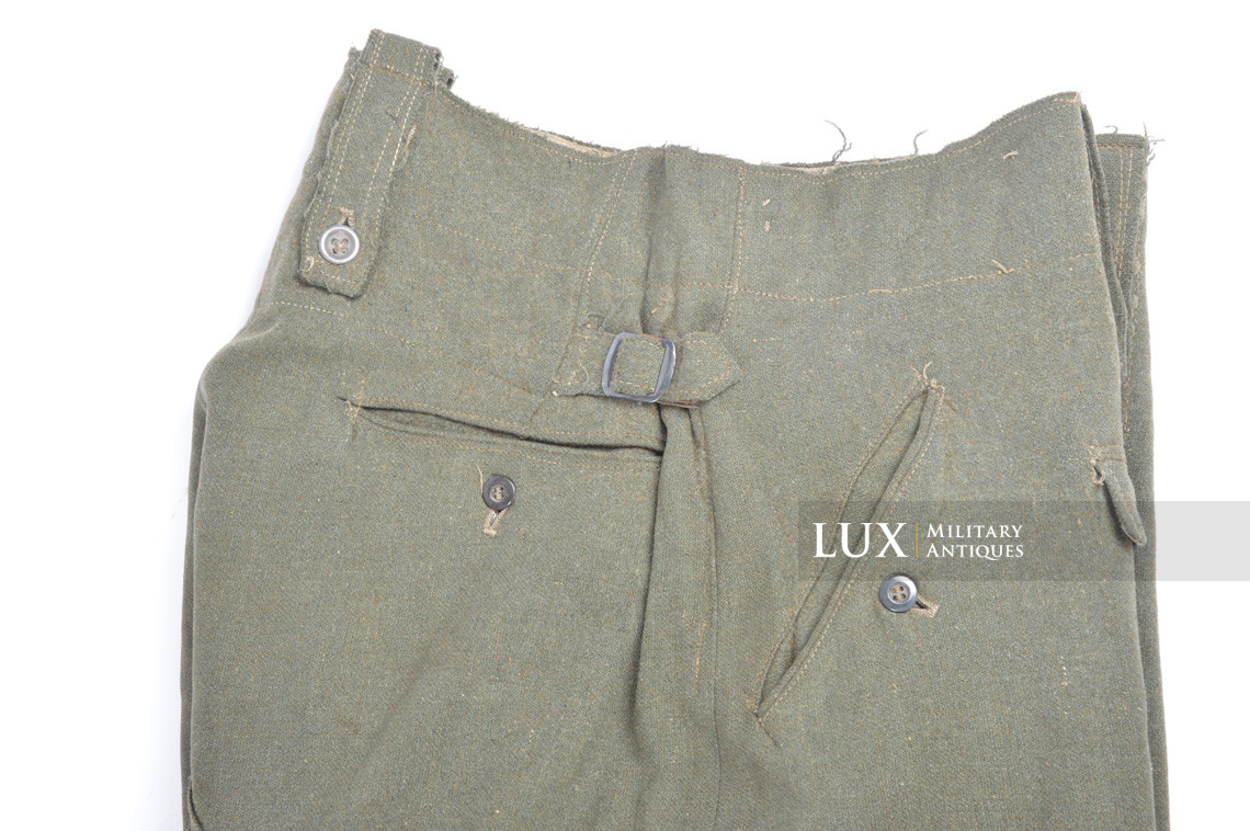 M43 Heer / Waffen-SS combat trousers, « Keilhose