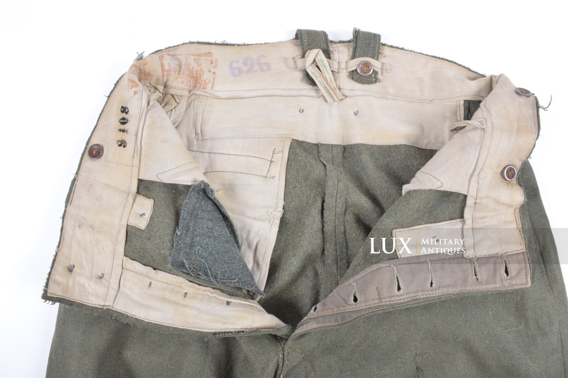 M43 Heer / Waffen-SS combat trousers, « Keilhose