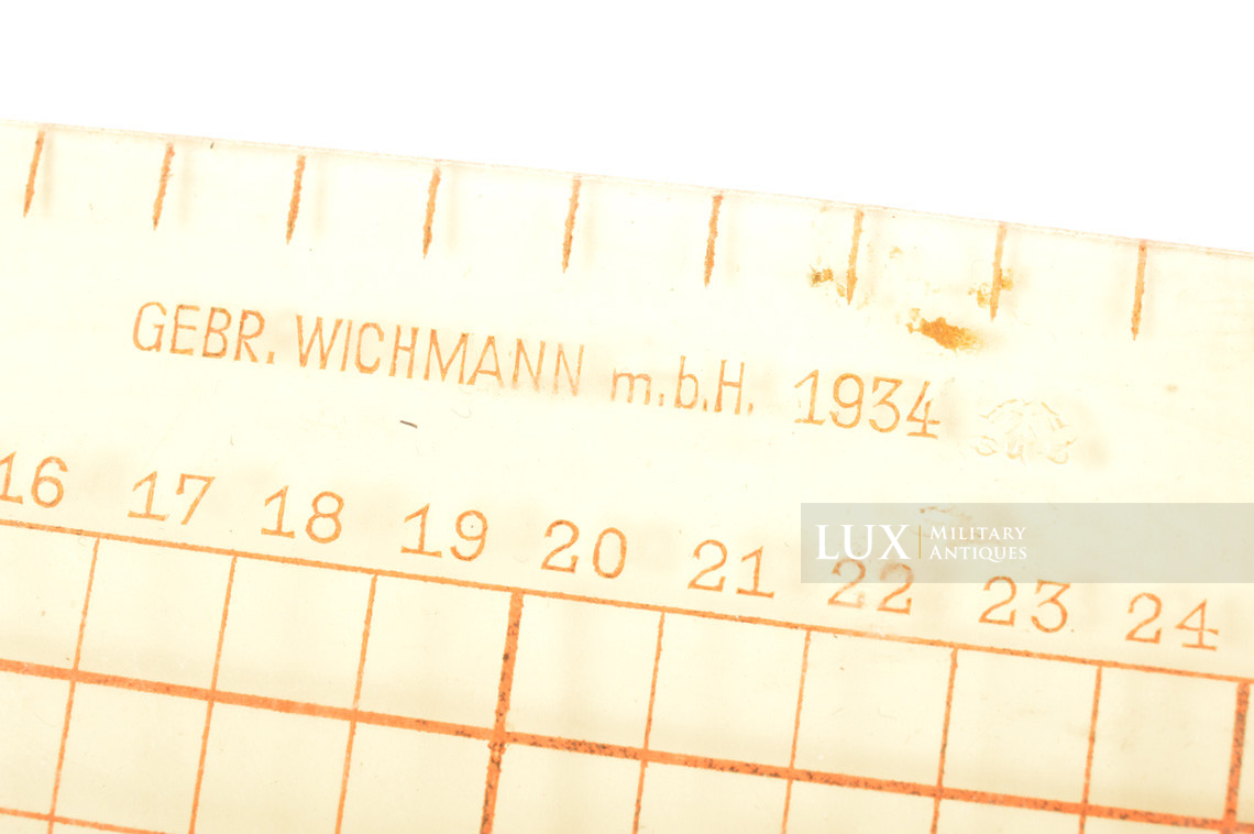 Early German artillery map distance measuring instrument ...