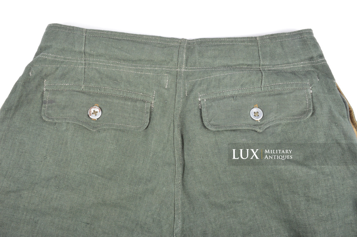 Unissued Heer HBT assault gunners trousers